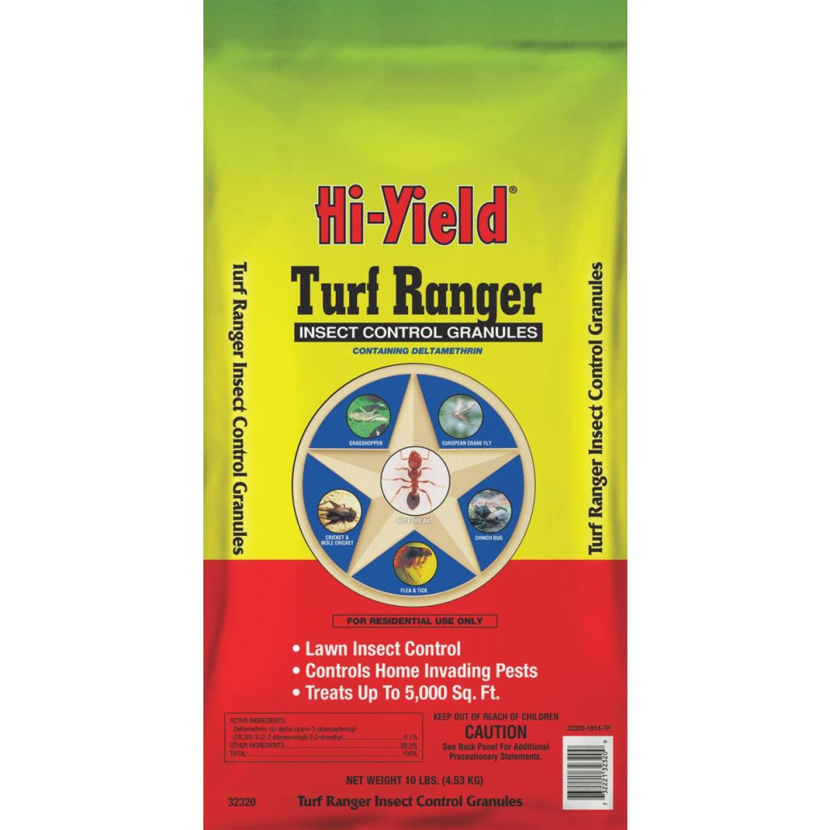Hi-Yield Turf Ranger 10 Lb. Ready To Use Granules Insect Killer - De ...