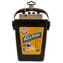 Cat Litter Cleanup Bin & Rake, Extends 32-In. - De Motte, IN - Belstra ...